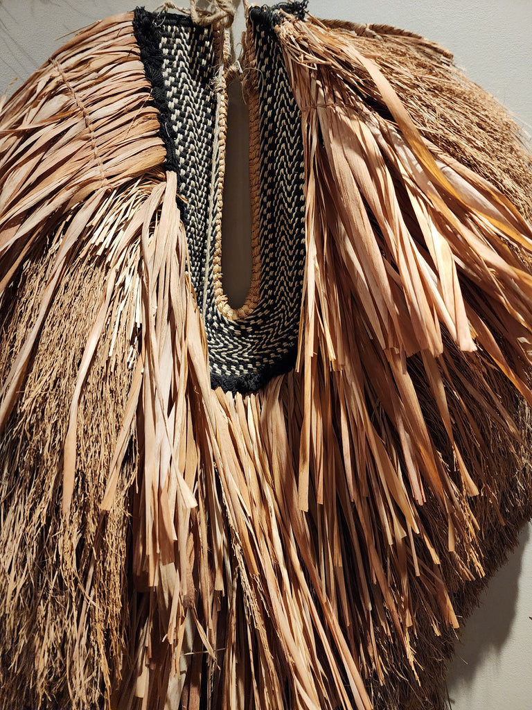 Japanese Mino Straw Cape, Farm Tools & Vine Basket - Siamurai