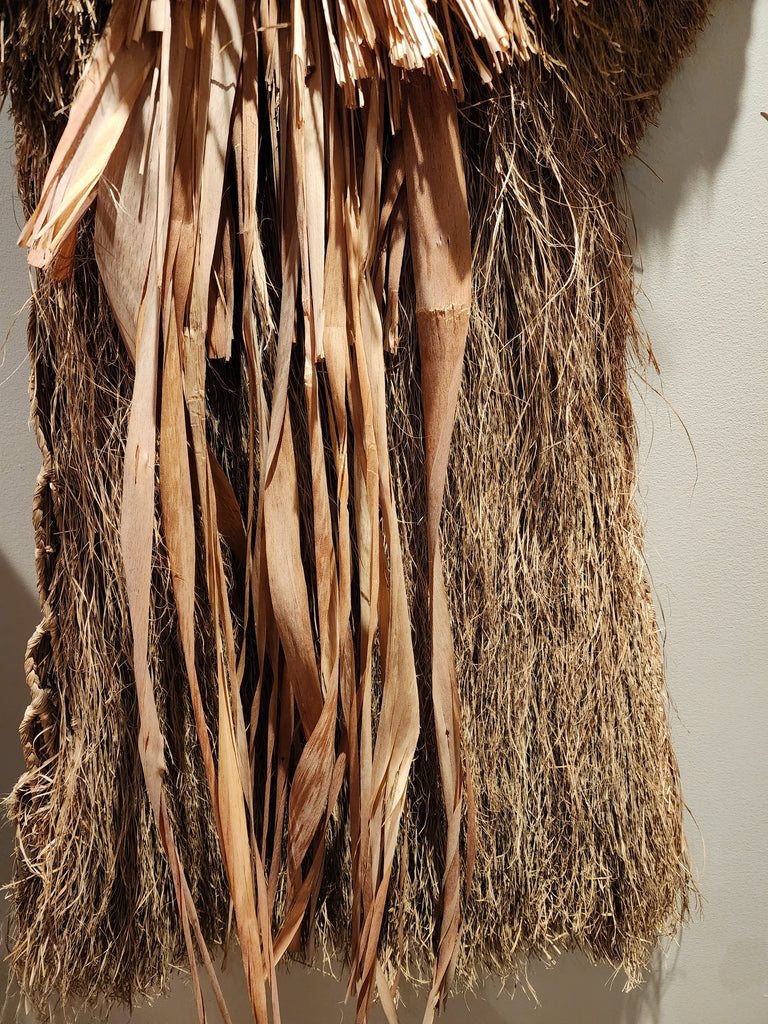 Japanese Mino Straw Cape, Farm Tools & Vine Basket - Siamurai