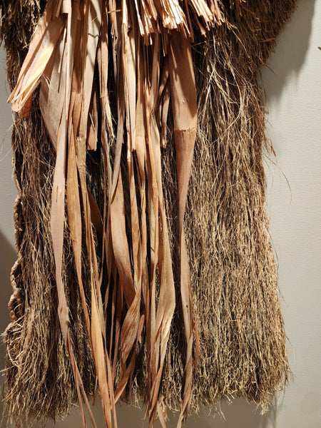 Vintage Mino Straw Cape, Japanese Farmer Raincoat, Rural Countryside J ...